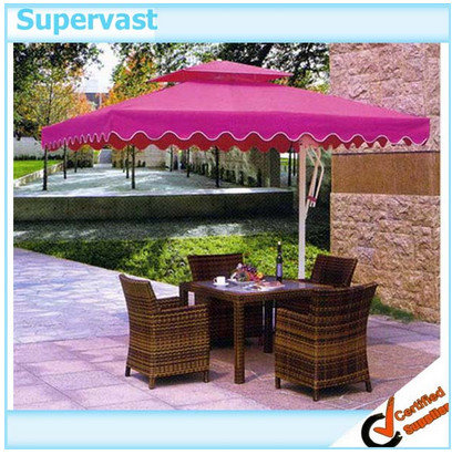 Luxury Square Wrench Offset Patio Umbrella , Cantilever Spanner Banana Umbrella Parasol