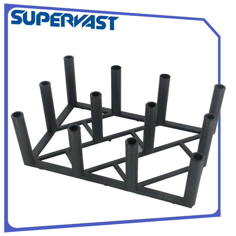 33cm Height 12 holder Black Outdoor Patio Umbrella Display Rack KD Style
