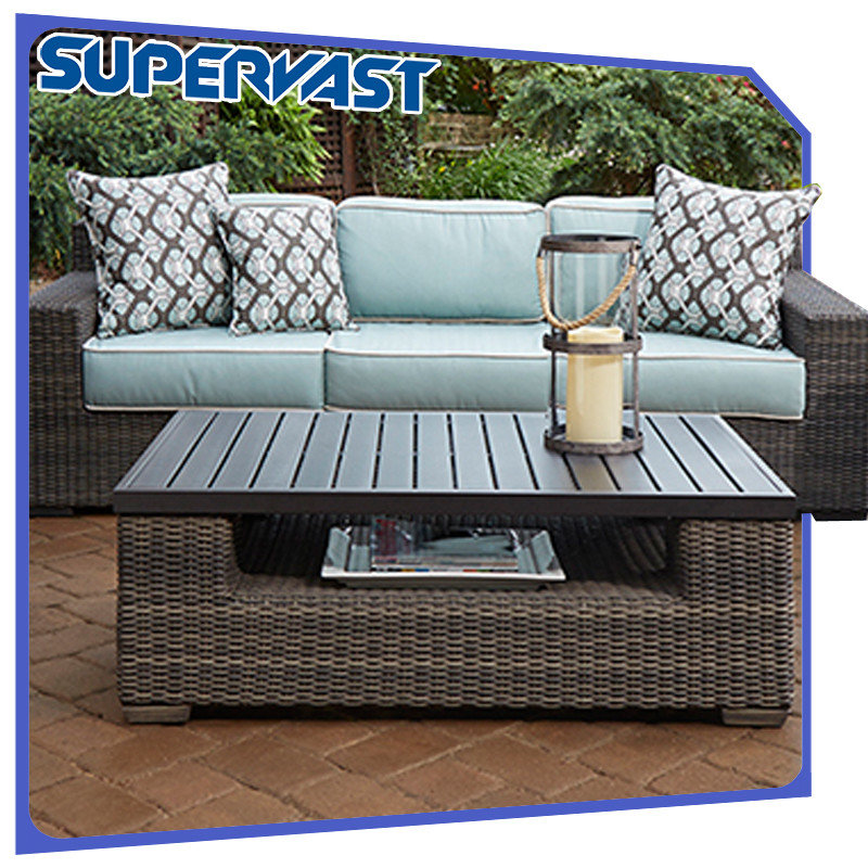 Garden All Weather Resin Wicker Outdoor Furniture Deep Seating Patio Set