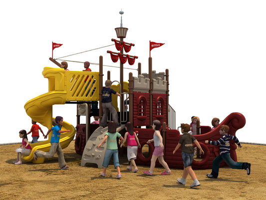 China 2016 coloful children furniture slide and  outddoor playground equipment factory sale supplier