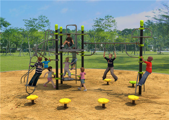 China Galvanized Steel Outdoor Play Equipment Outdoor Physical Equipment For Kids supplier