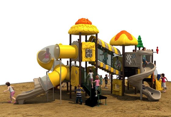 China Galvanized Steel, Sponge, PVC, Plastic Playground Material Outdoor Playground Equipment supplier