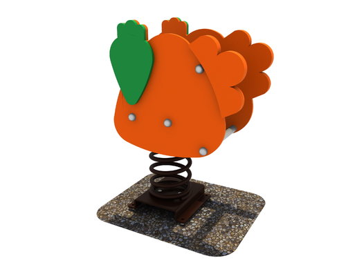 China Playground Equipment Spring Animals , Play Ground Springers For Kids supplier