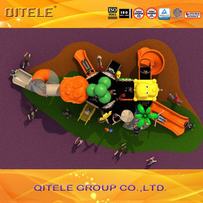 3D design LLDPE galvanized metal outdoor commercial play system playset for kids supplier