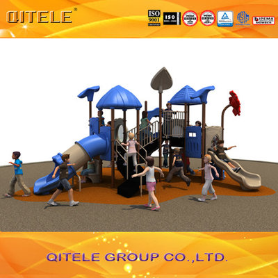 Used commercial playground equipment  plastic playground slide supplier