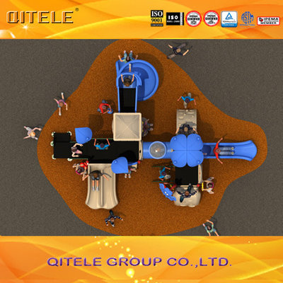 Qitele Playground Galvanized Material outdoor  playground equipment supplier