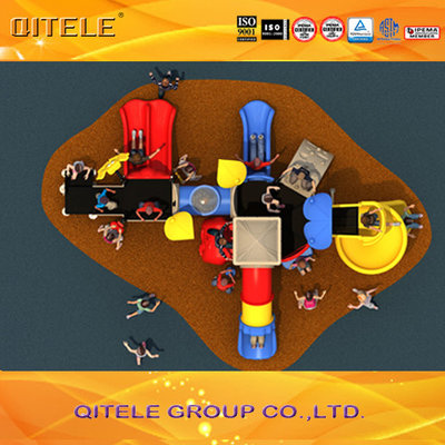 High quality LLDPE material kids outdoor playground equipment for amusement park supplier