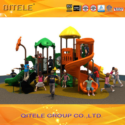 Qitele kids customized commercial playground equipment for shcool supplier