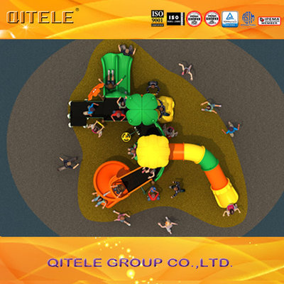 Qitele kids customized commercial playground equipment for shcool supplier