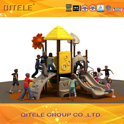 High Quality Plastic Outdoor Playground Type Free Design for Preschool supplier