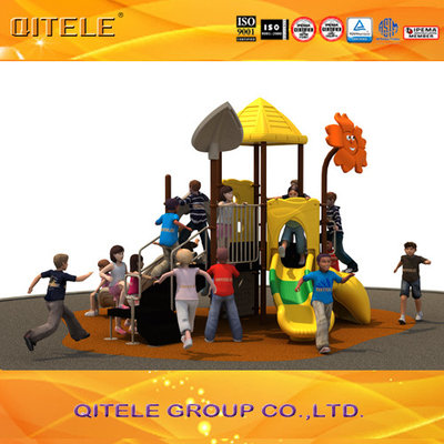 High Quality Plastic Outdoor Playground Type Free Design for Preschool supplier