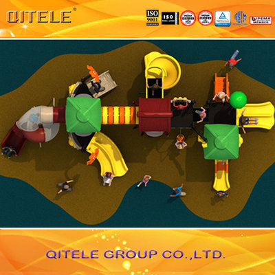 Attractive children used outdoor playground equipment for outside fun games supplier