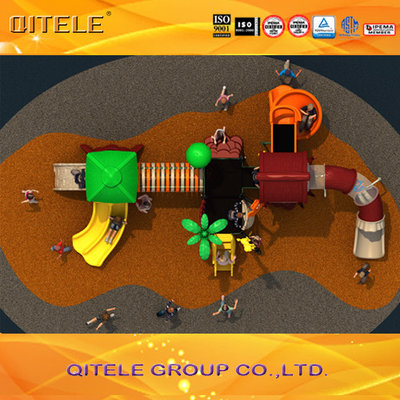 Colorful amusement park games playground used school playground equipment supplier