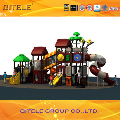 Galvanized Pipe,LLDPE Children tree house series outdoor playground supplier