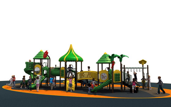 Customized Yard Play Equipment With Anti UV Material EN1176 Standard supplier