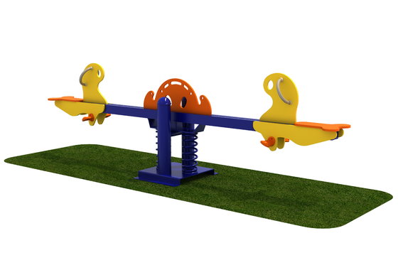 Security Plastic Toddler Seesaw , Outdoor Seesaw For Kids Colorful supplier