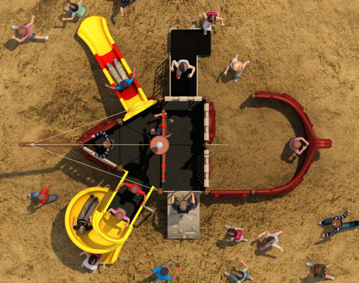 2016 coloful children furniture slide and  outddoor playground equipment factory sale supplier