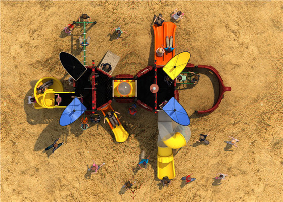 Safety Kids Outdoor Playground Equipment Climbers With Anti Theft Screws supplier