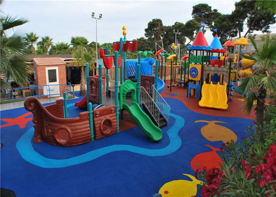 Safety Kids Outdoor Playground Equipment Climbers With Anti Theft Screws supplier