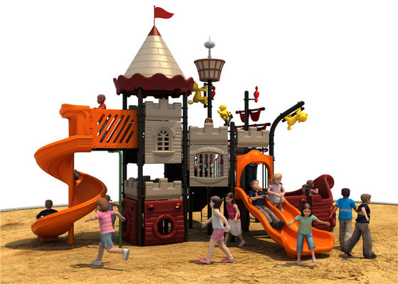 Kids Backyard Play Equipment With Color Animals , Outdoor Park Equipment supplier
