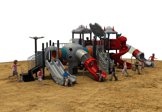 Smart Durable Kids Outdoor Plastic Playgrounds with CE/EN/ASTM/ISO Certificates supplier