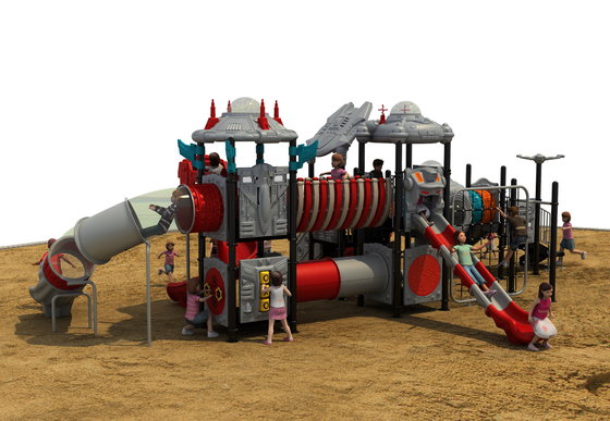 Smart Durable Kids Outdoor Plastic Playgrounds with CE/EN/ASTM/ISO Certificates supplier