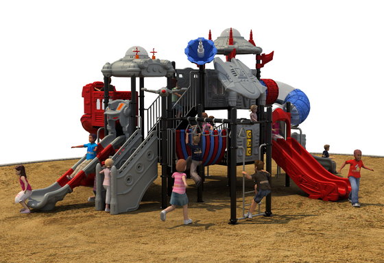 Outdoor Toys Structures Type kids plastic multi playgrounds  exercise equipment supplier