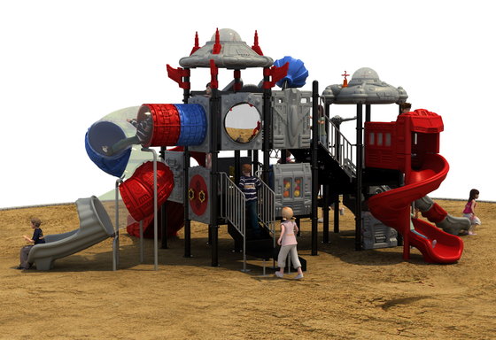 Outdoor Toys Structures Type kids plastic multi playgrounds  exercise equipment supplier
