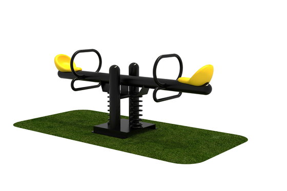 Small Playground Equipment Seesaw , Plastic Seesaw For Toddlers supplier