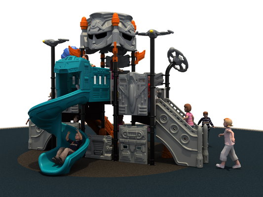Galvanized Plastic Playground Material outdoor preschool playground equipment supplier