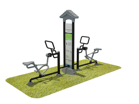Stainless Steel Parks With Outdoor Fitness Equipment EN1176 Safety supplier