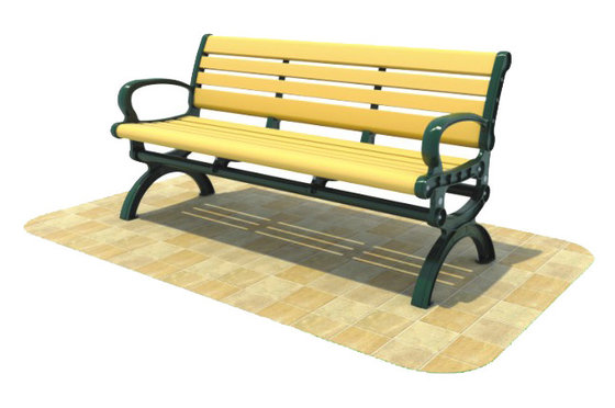 150 * 55 * 85 cm Outdoor Garden Bench Environmental Friendly supplier