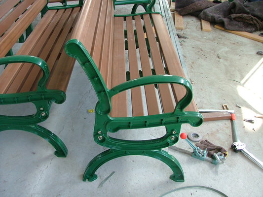 150 * 55 * 85 cm Outdoor Garden Bench Environmental Friendly supplier