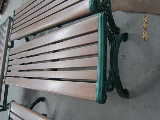ISO9001 Outdoor Plastic Bench Seats Waterproof Wpc Composite supplier