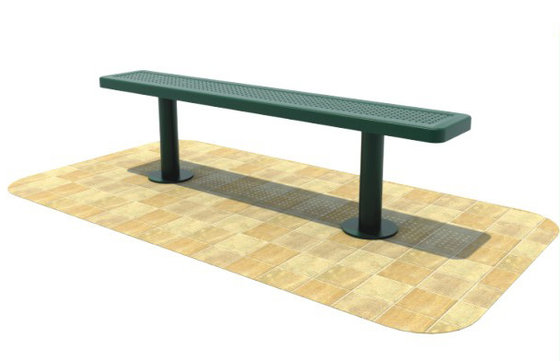 Amusement Park Outdoor Garden Bench Water Proof Wooden Large supplier
