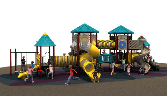 2016 new Plastic Playground,LLDPE Material and Outdoor Playground Type Children Playground supplier