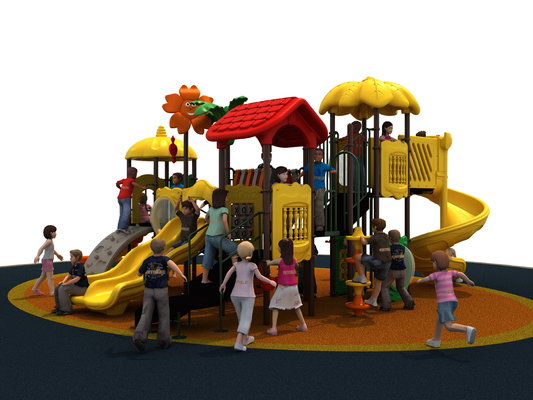 2016 kids plastic slide,outdoor children playground ,outdoor playground set supplier