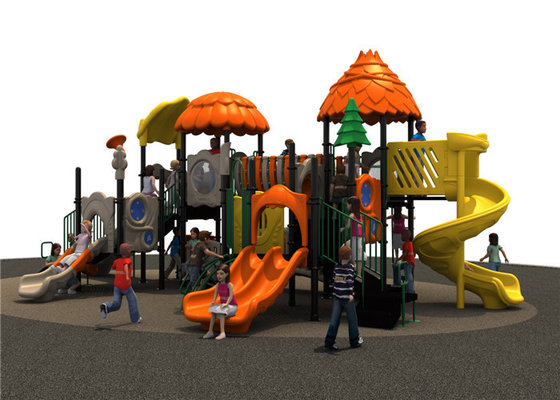 1110 x 870 x 490 cm Kids Outdoor Playground Equipment For Shopping Mall supplier