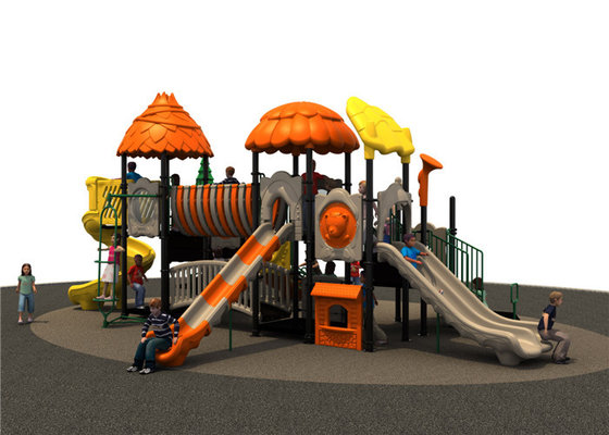 1110 x 870 x 490 cm Kids Outdoor Playground Equipment For Shopping Mall supplier