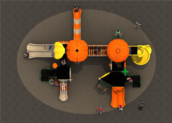 1110 x 870 x 490 cm Kids Outdoor Playground Equipment For Shopping Mall supplier