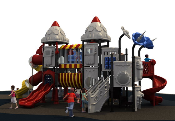 Plastic Playground,Plastic and metal part Material and Outdoor Playground Type outdoor playground supplier