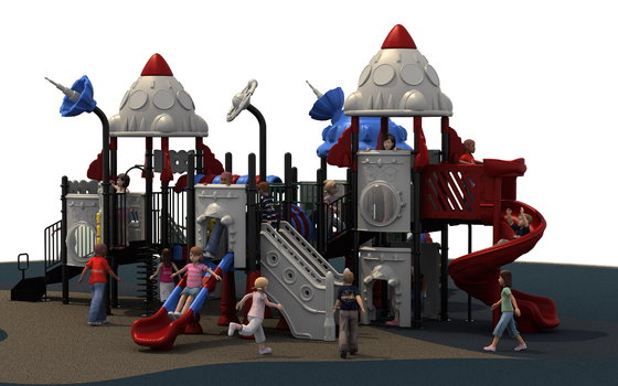 Outdoor Playground LLDPE galvanized Plastic Playground Material Kids Playground supplier