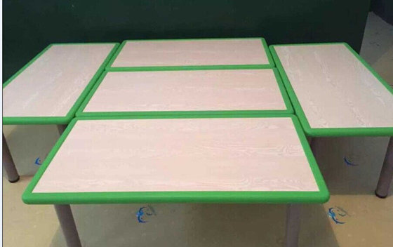 Kindergarten Children Table And Chairs Top With PP Plastic  ISO9001 supplier