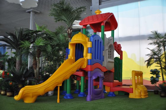CSA Children Playground Equipment With Rubber Coated Rot - Proof supplier