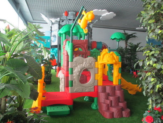 610 x 470 x 330 CM Kids Play Playground Equipment Capacity 10 Kids supplier