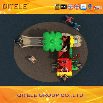 Outdoor Children Playground Equipment With Multi Slides LLDPE supplier