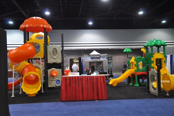 Outdoor Children Playground Equipment With Multi Slides LLDPE supplier