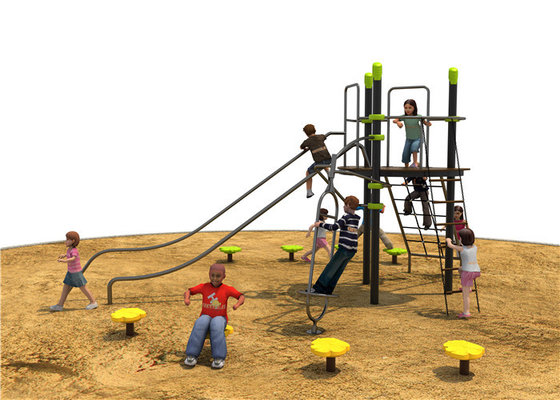 Physical Training Kids Outdoor Gym Equipment With Stainless Steel AISI 304 Fasteners supplier