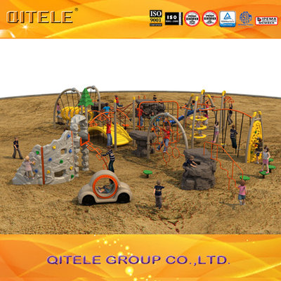 Cargo Net Climbing Wall , Childrens Climbing Net Outdoor For Parks supplier