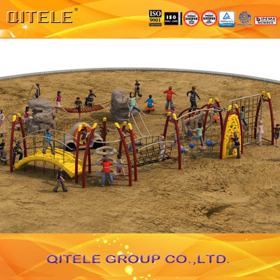 ASTM Certificate Kids Climbing Net For 2 - 12 Years Old Arch Bridge supplier
